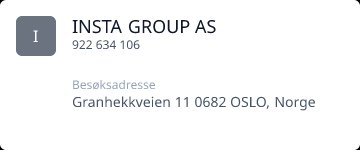 INSTA GROUP AS • 922634106 • Oslo